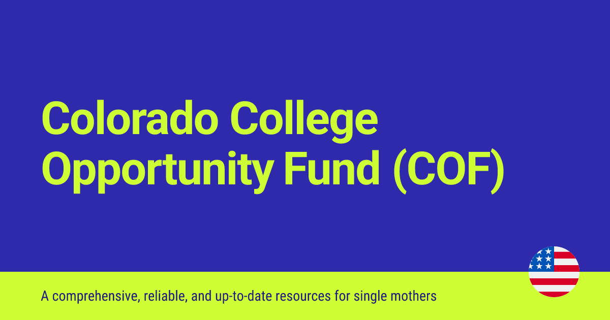 Colorado College Opportunity Fund (COF)