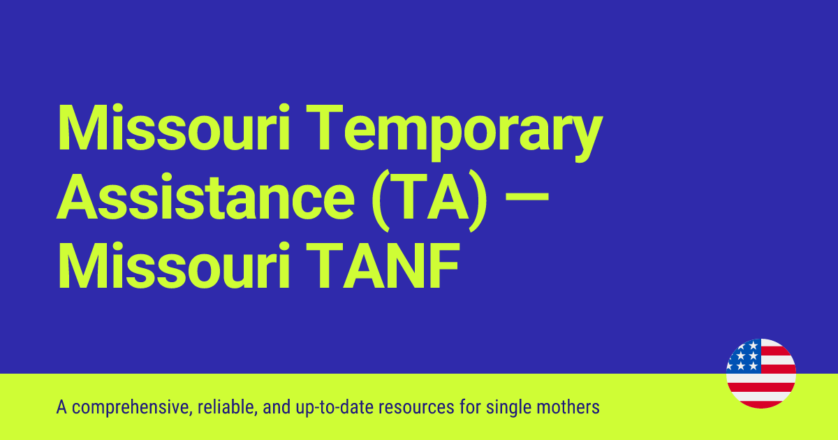 Missouri Temporary Assistance (TA) — Missouri TANF