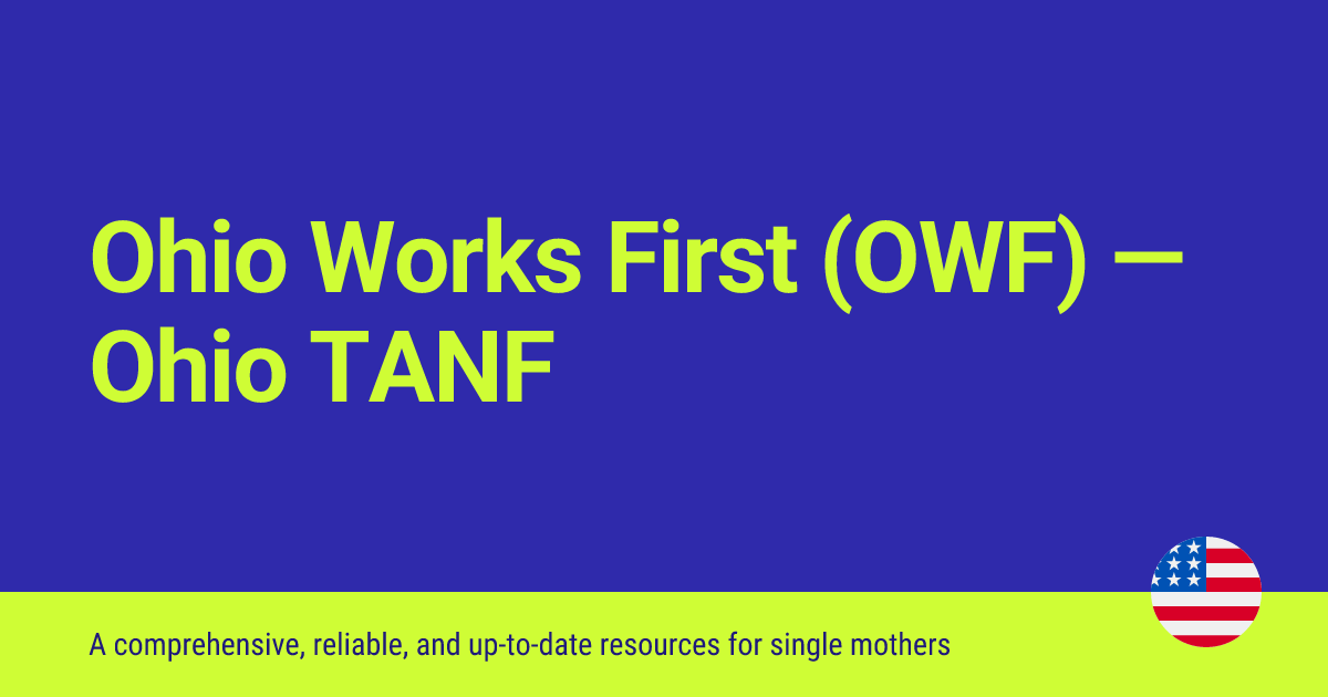 Ohio Works First (OWF) — Ohio TANF